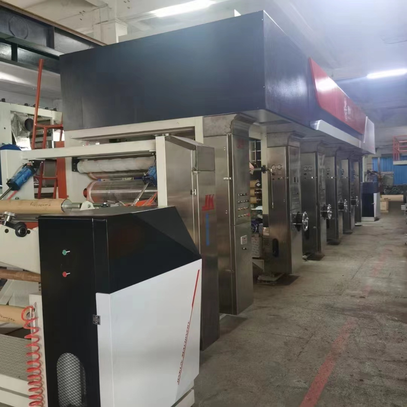 High Speed Five-Color Gravure Printing Machine（Mechanical Axis） - Buy ...